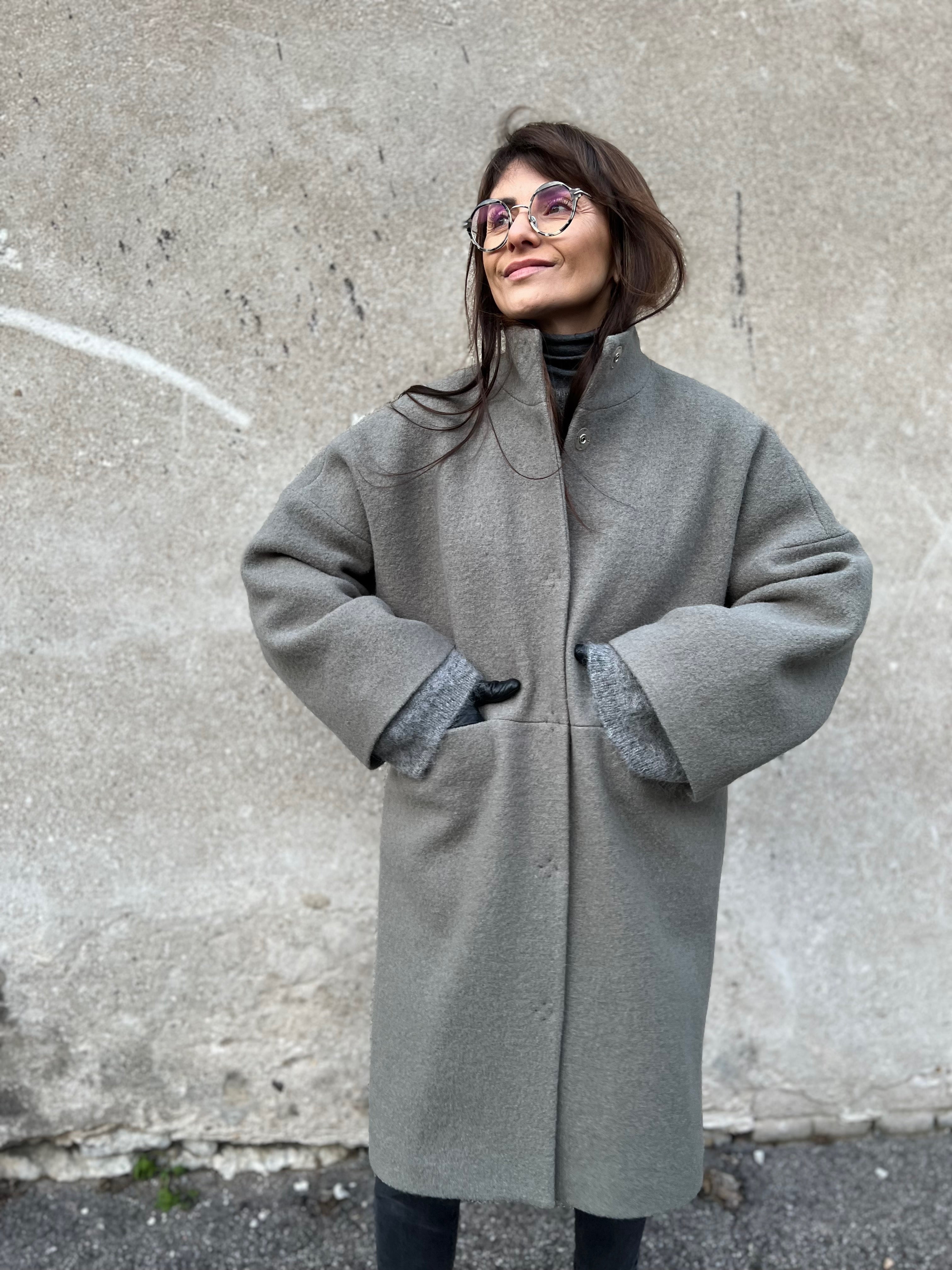 kyoto wool boucle coat – ateljee gwubi